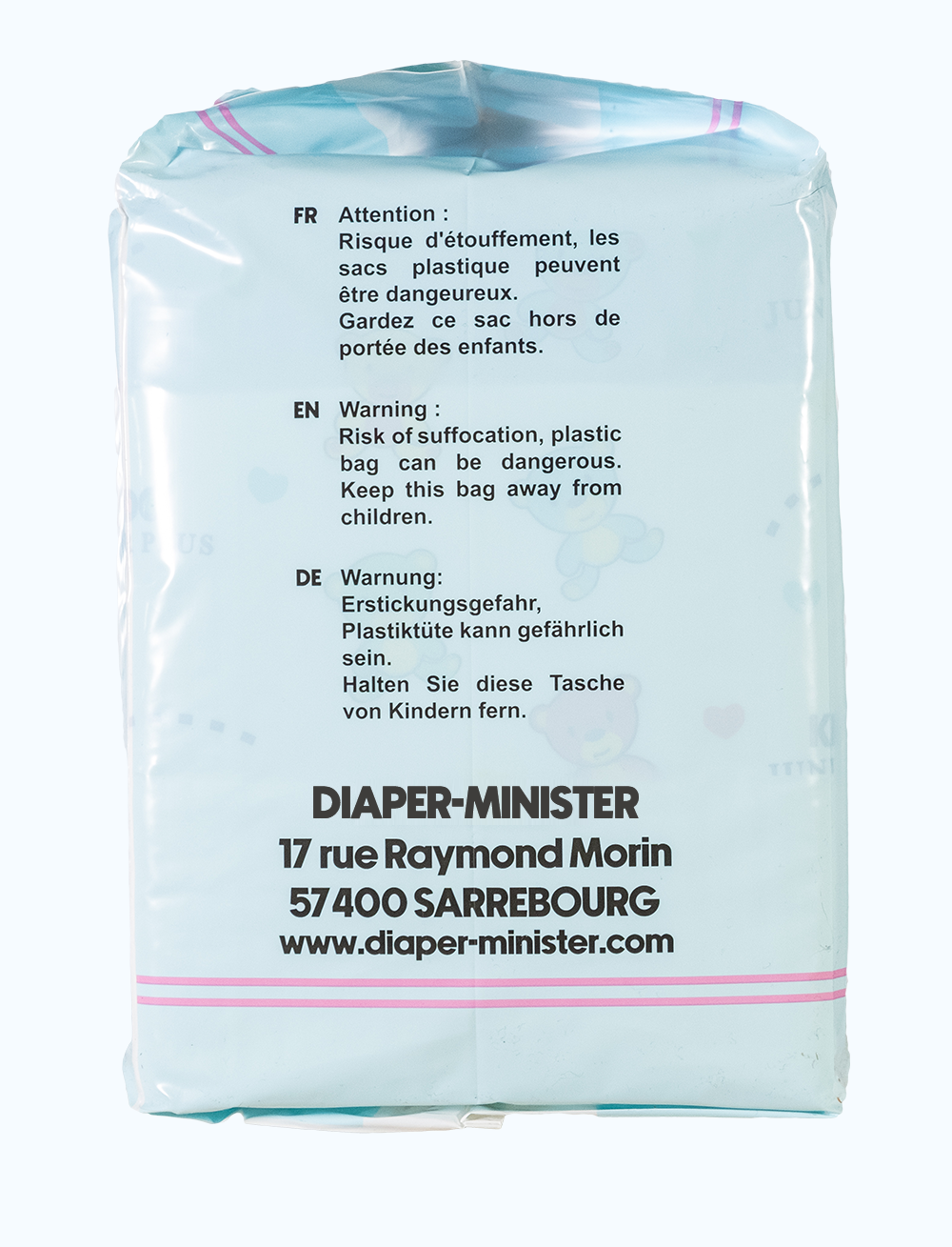 Kiddo Junior Plus Blue - Kiddo Diapers USA